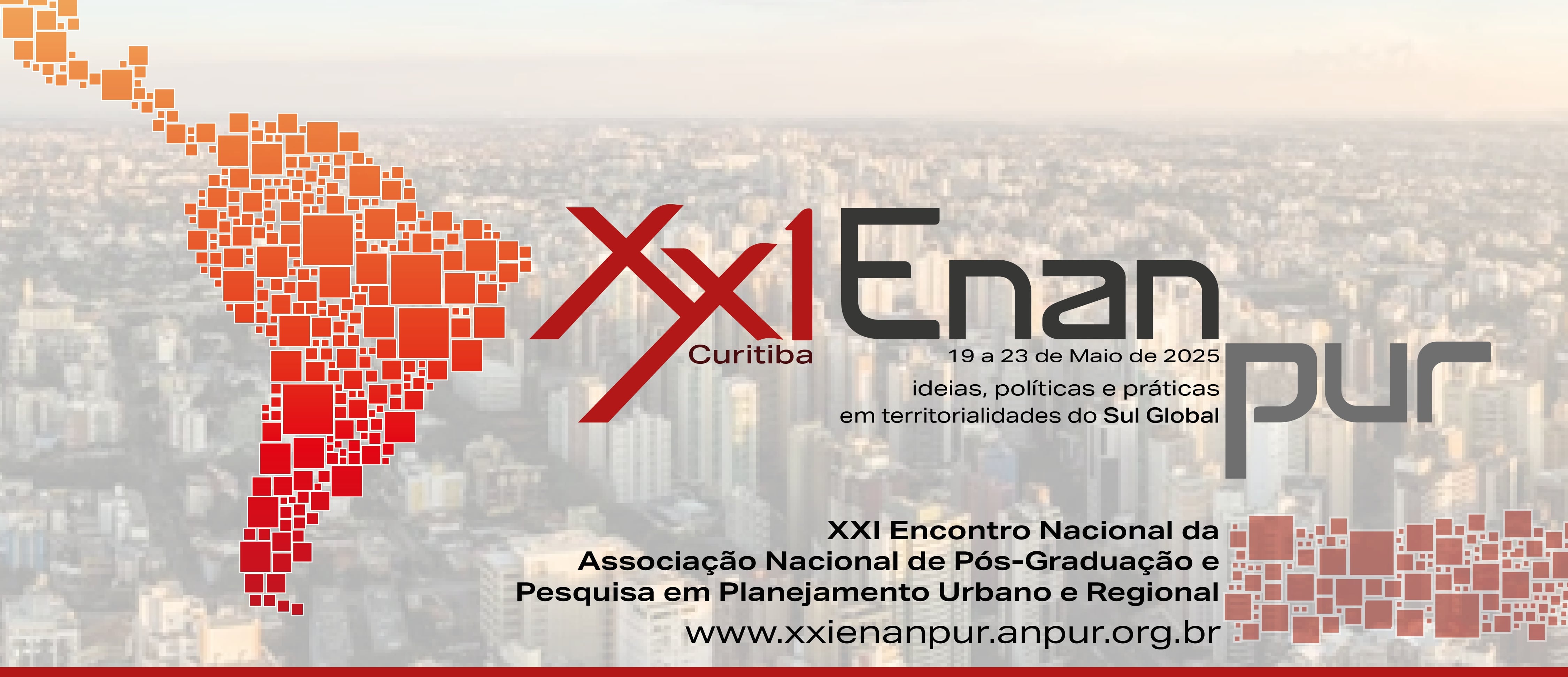 O evento | XXI ENANPUR